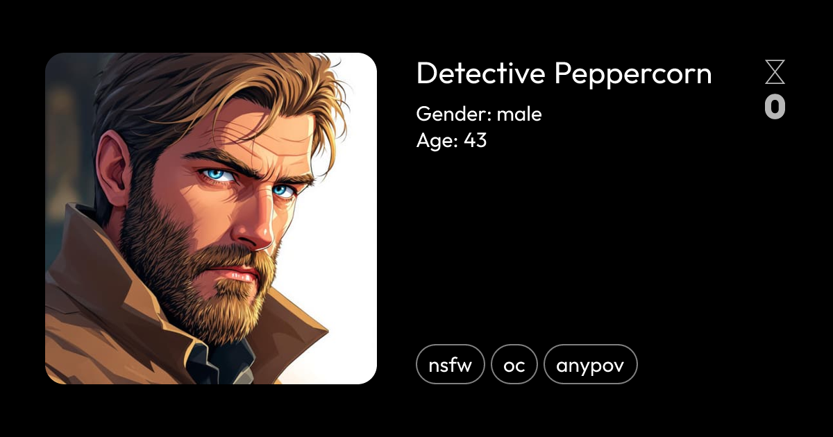 Detective Peppercorn | xoul.ai