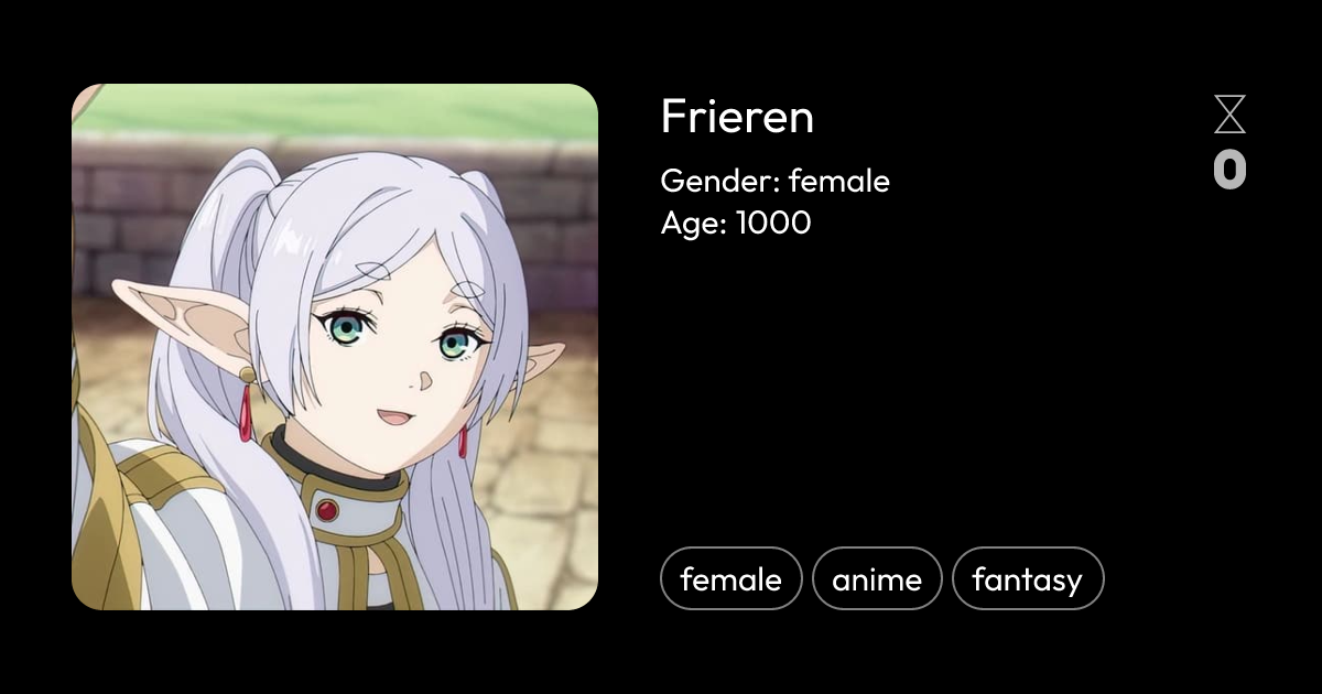 Frieren | xoul.ai