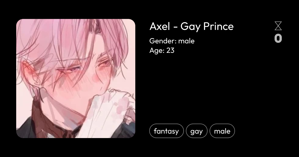Axel - Gay Prince | xoul.ai