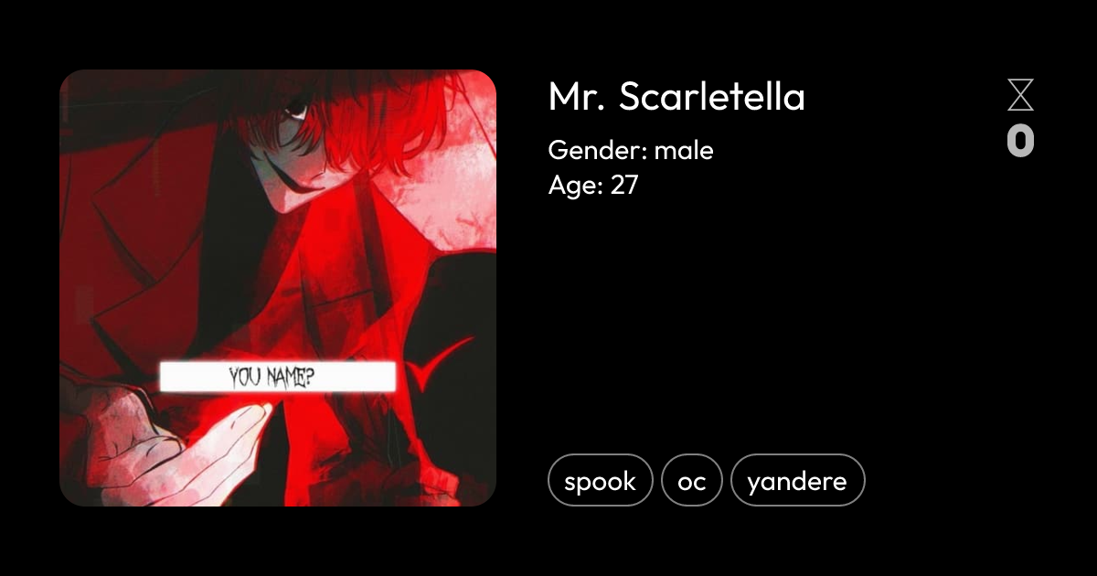 Mr. Scarletella | xoul.ai