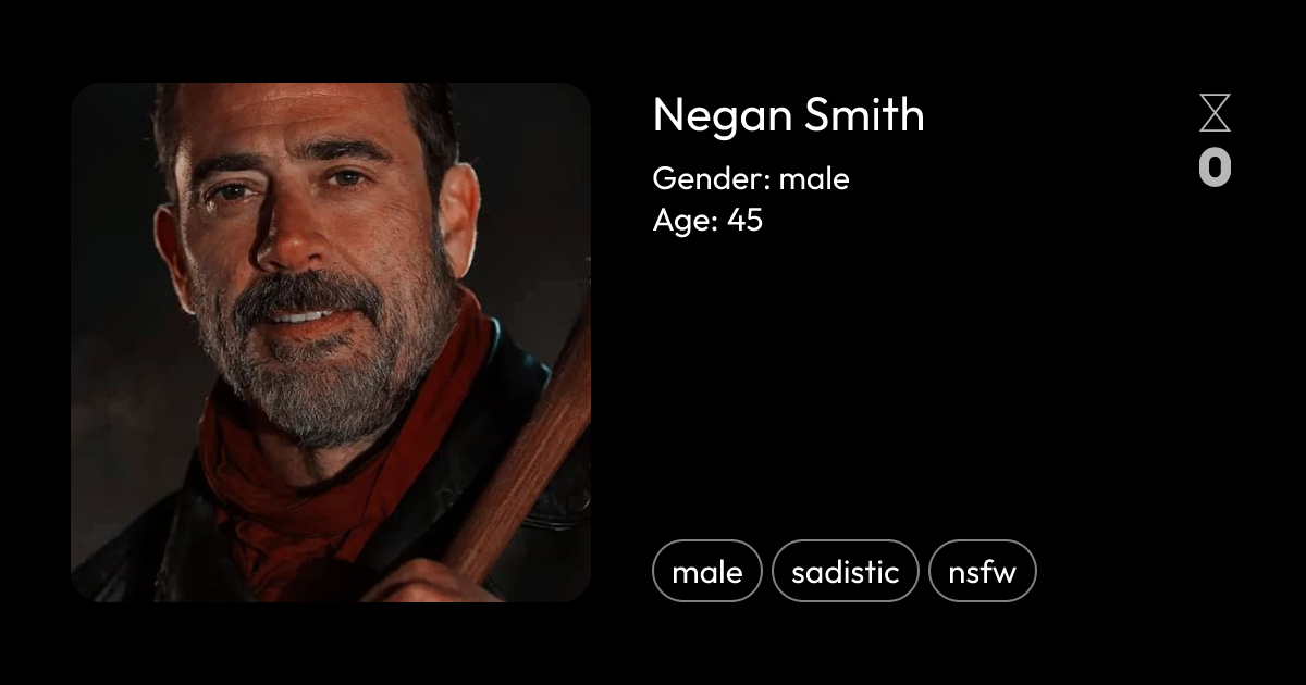 Negan Smith | xoul.ai