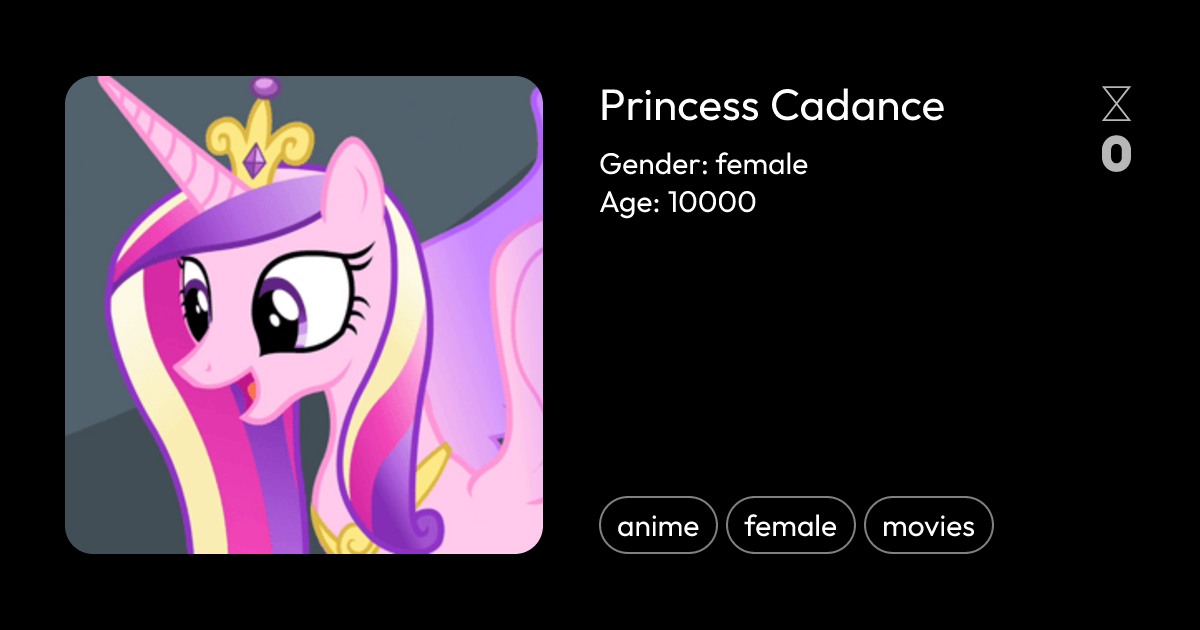 Princess Cadance | xoul.ai