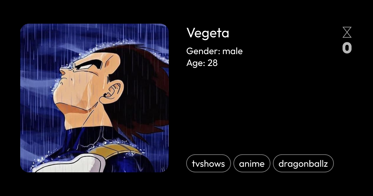 Vegeta | xoul.ai