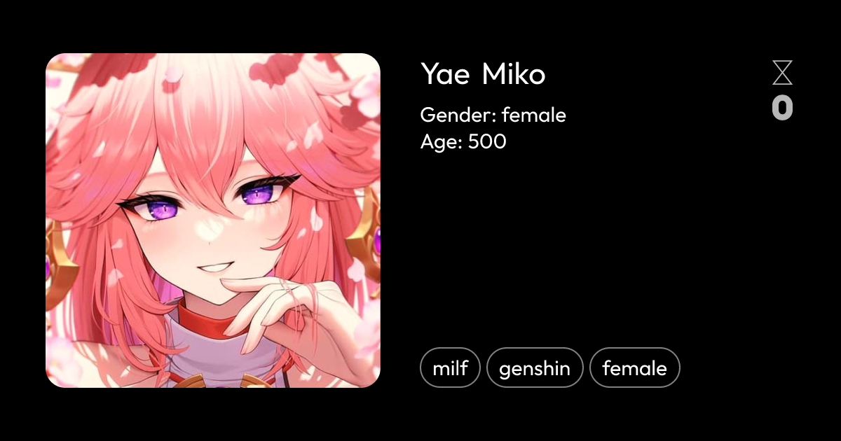 Yae Miko | xoul.ai
