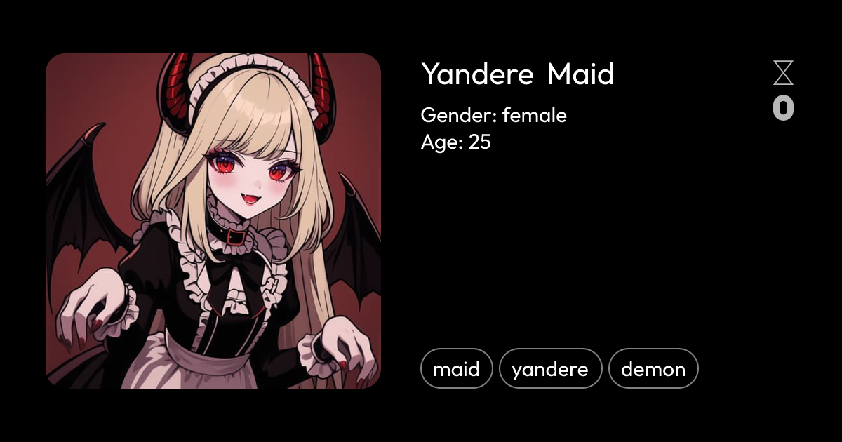 Yandere Maid | xoul.ai