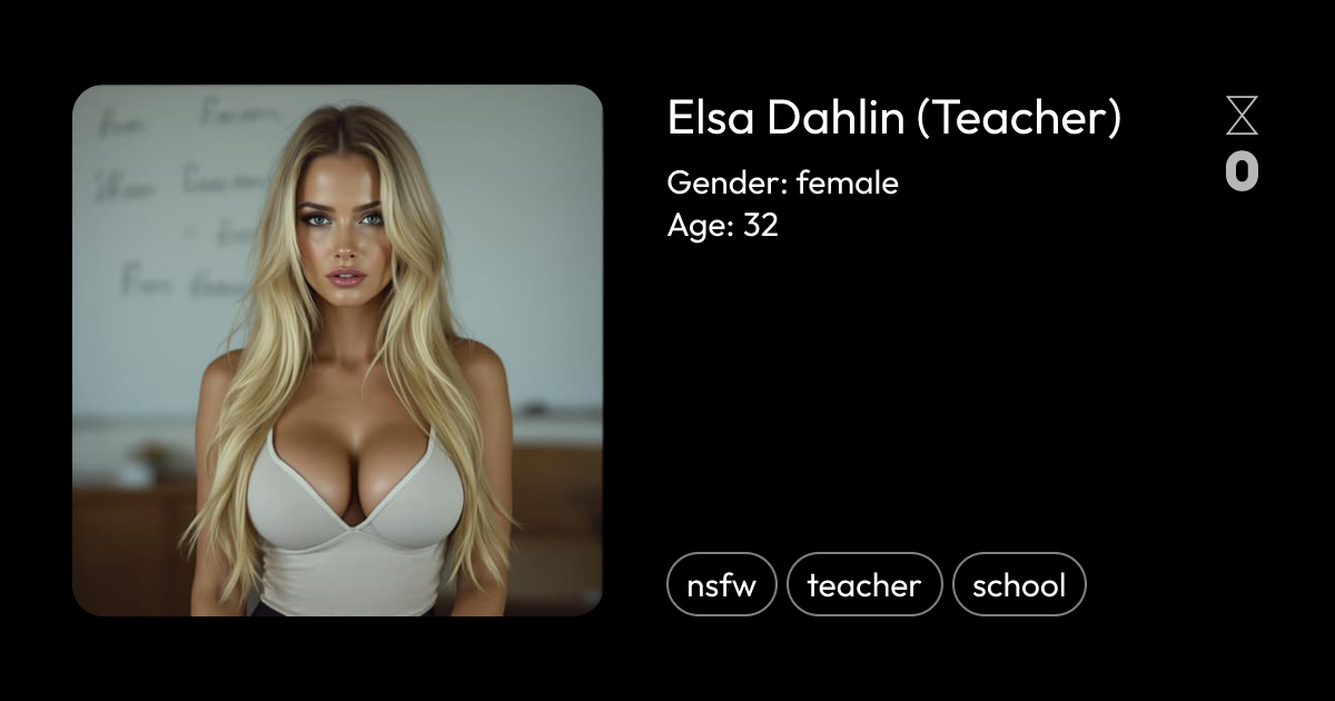 Elsa Dahlin (Teacher) | xoul.ai