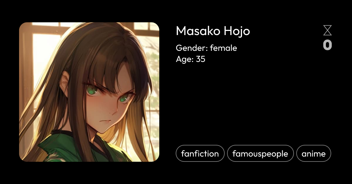 Masako Hojo | xoul.ai