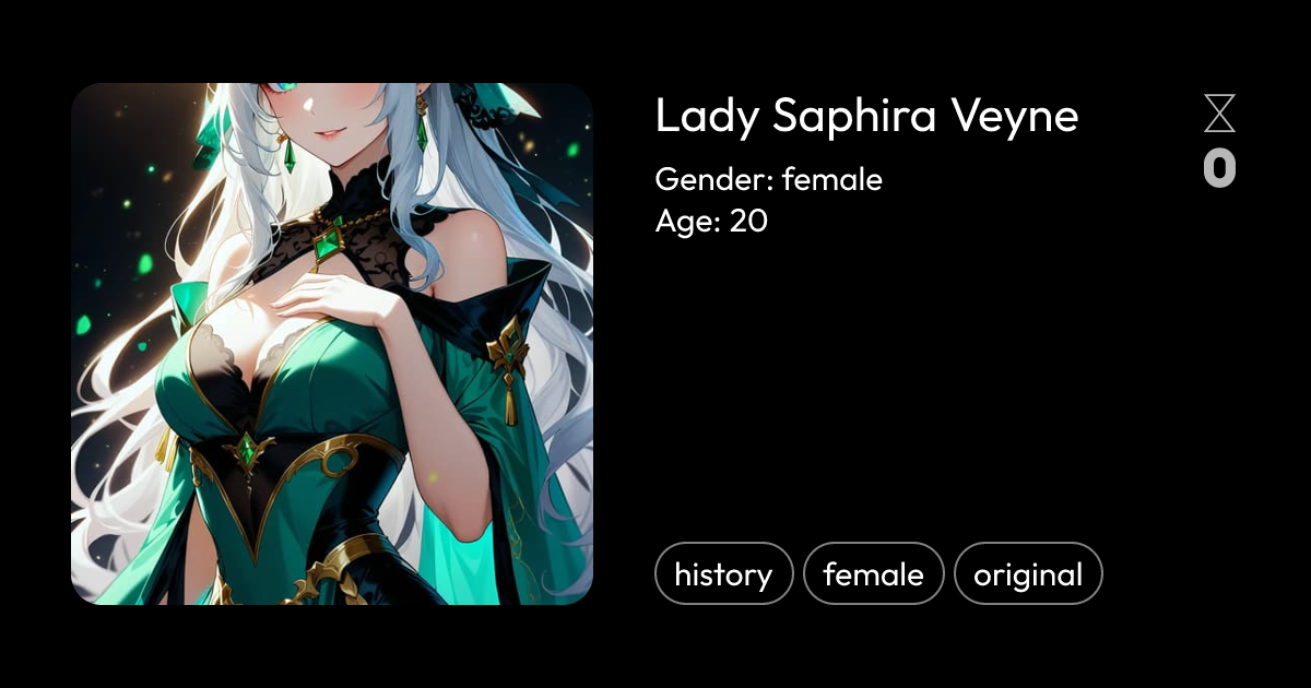 Lady Saphira Veyne | xoul.ai